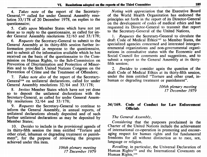 Code of Conduct for Law Enforcement Officials - POINTPULSE